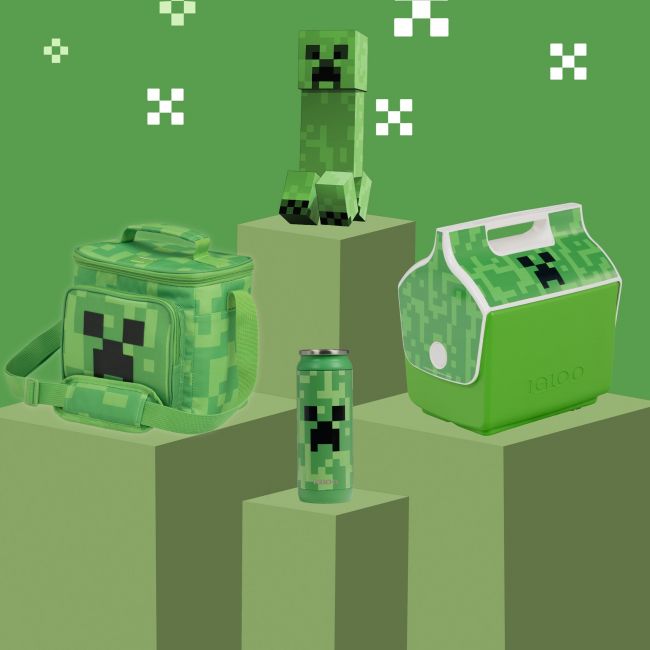 Mojang and Igloo team up for Minecraft cooler and drinkware collection