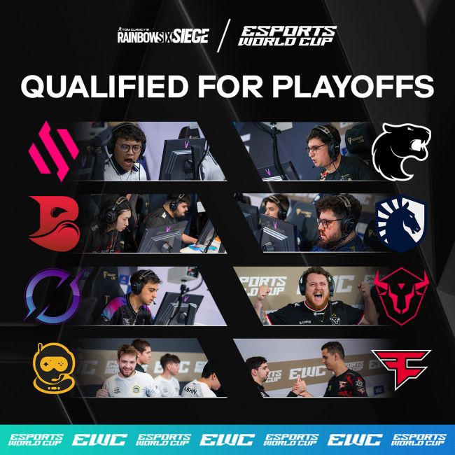 Only 8 teams remain in the Esports World Cup Rainbow Six: Siege tournament