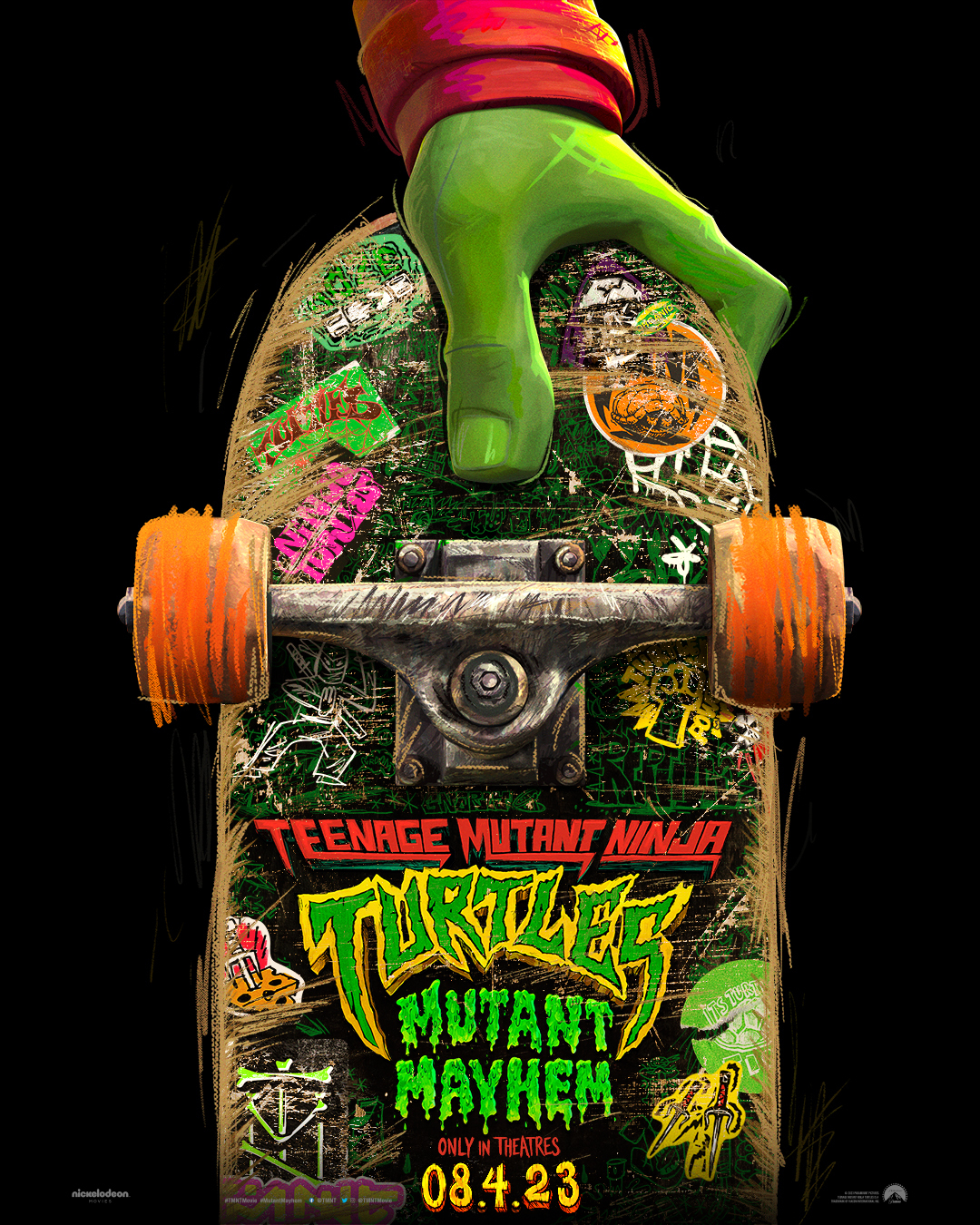 Teenage Mutant Ninja Turtles: Mutant Mayhem trailer shows off striking ...