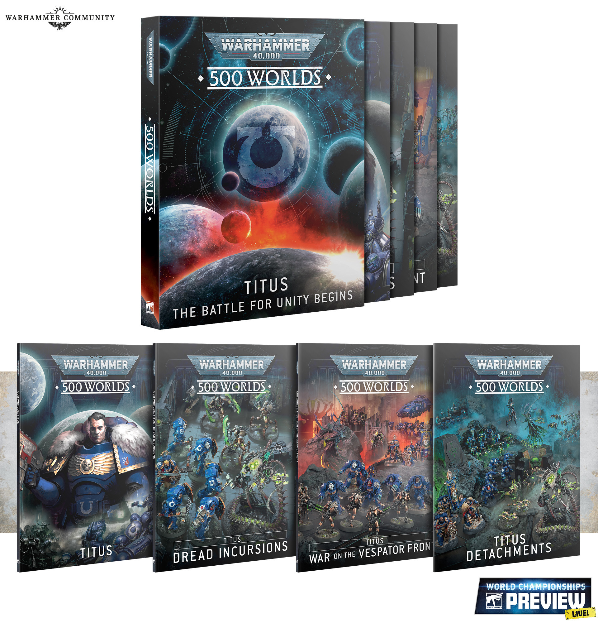 Titus returns to the role of 2nd Company Captain in new 500 Worlds ...