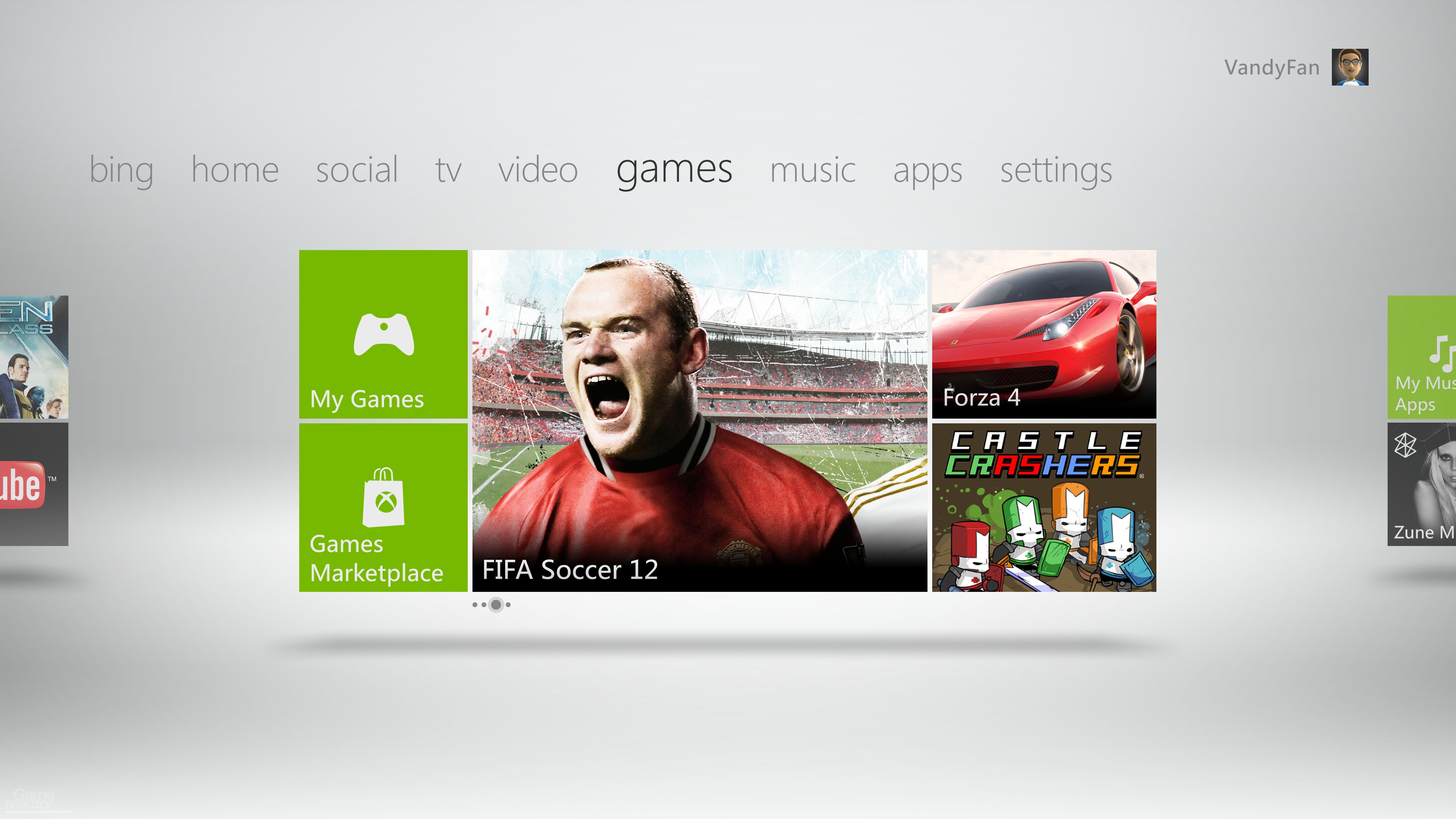 Your new Xbox 360 Dashboard - - Gamereactor