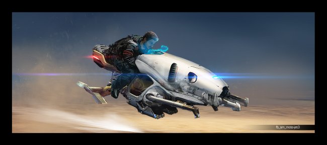 First concept art for Flashback