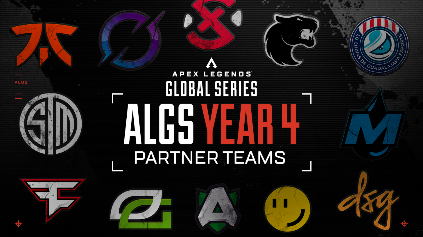 Respawn unveils partner teams for Year 4 of the Apex Legends Global Series