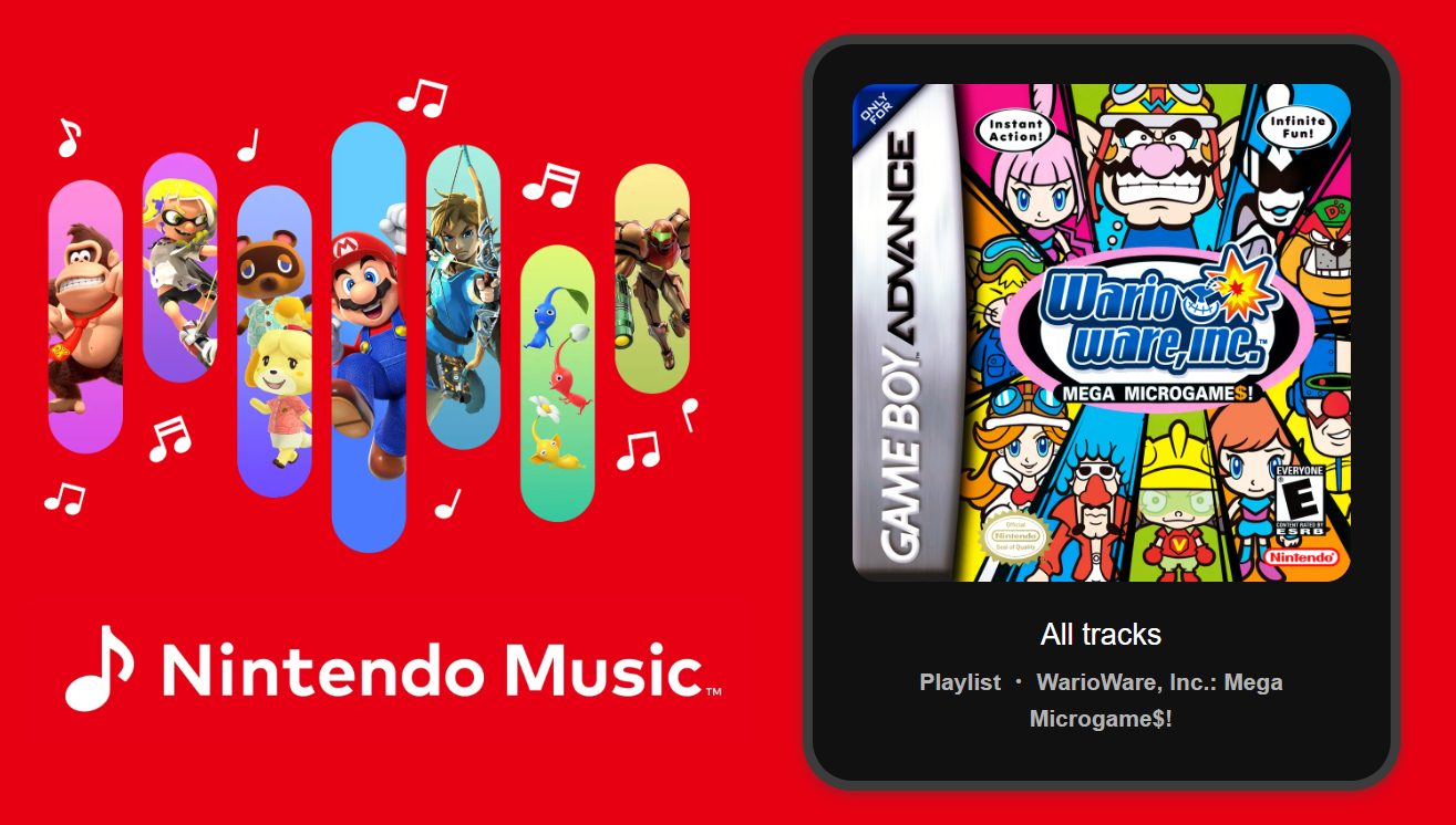 The original WarioWare soundtrack is now available with Nintendo Music ...