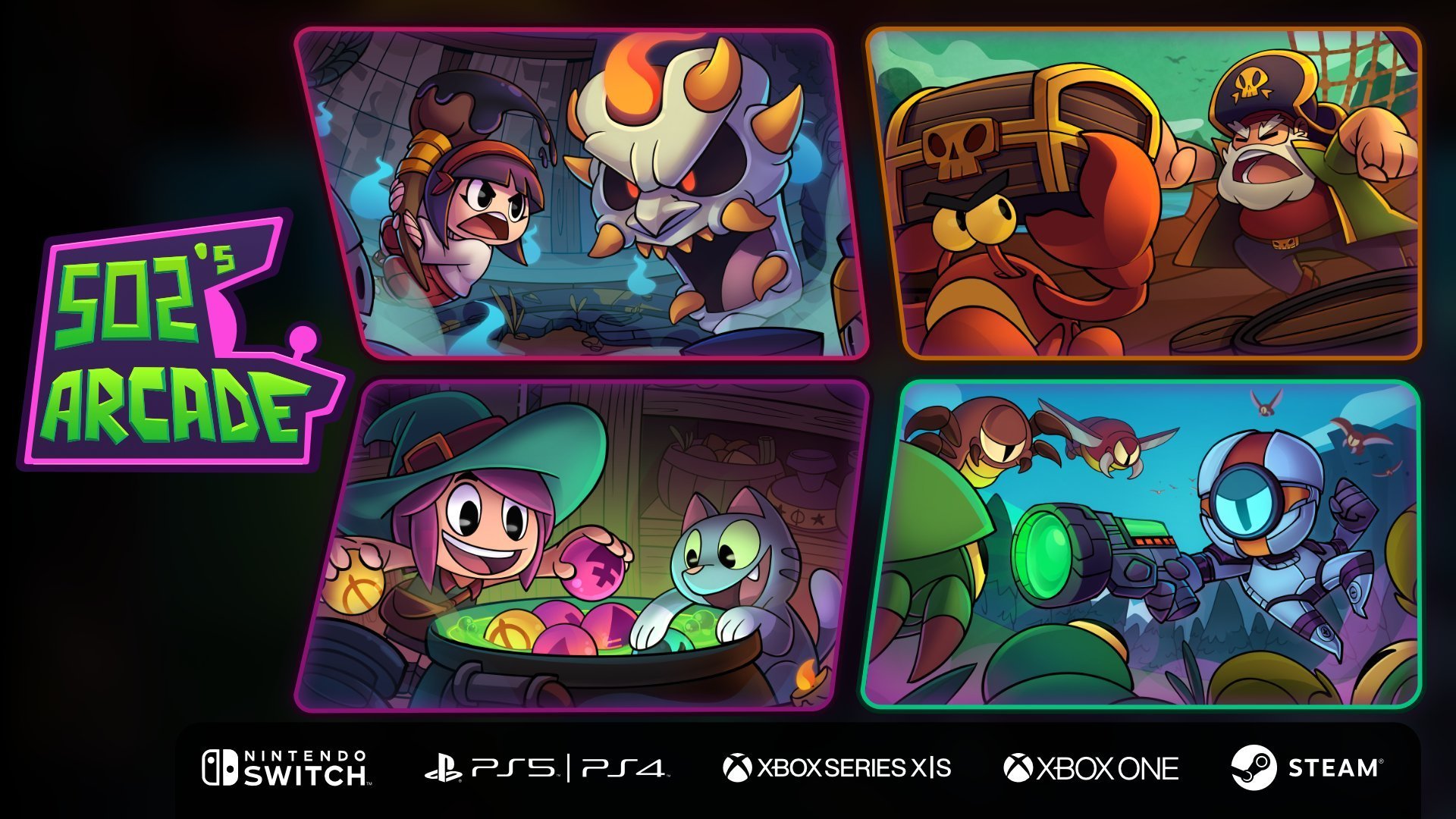 502's Arcade launched with a charming trailer introduction