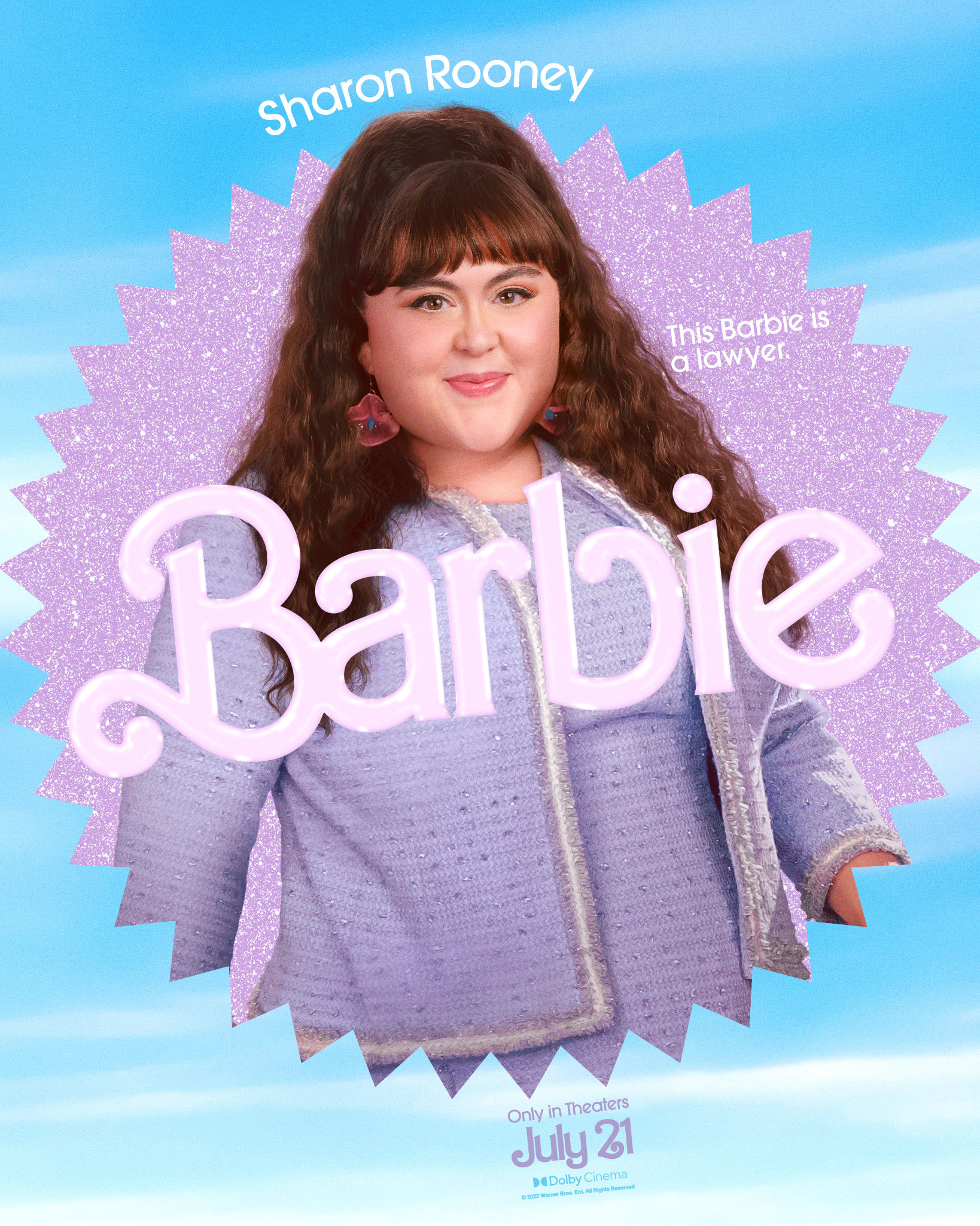 Barbie posters tease each character's role in the story