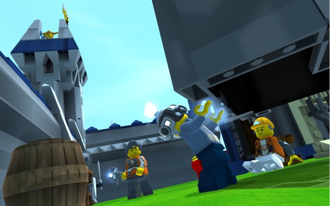 Build on in Lego Universe