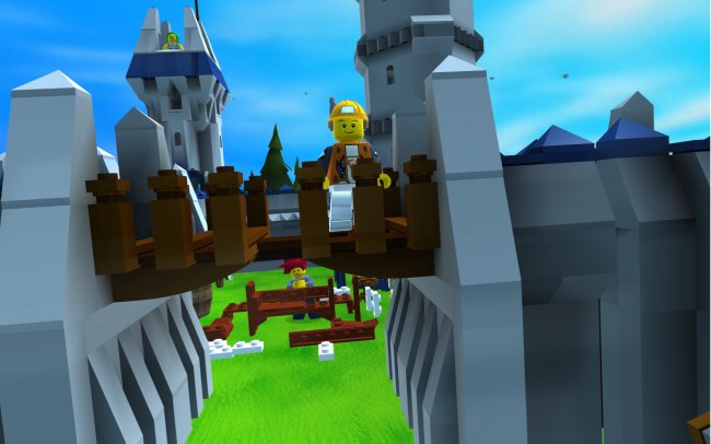 Build on in Lego Universe