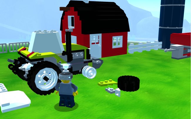 Build on in Lego Universe