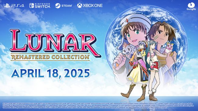 Lunar Remastered Collection launches in April