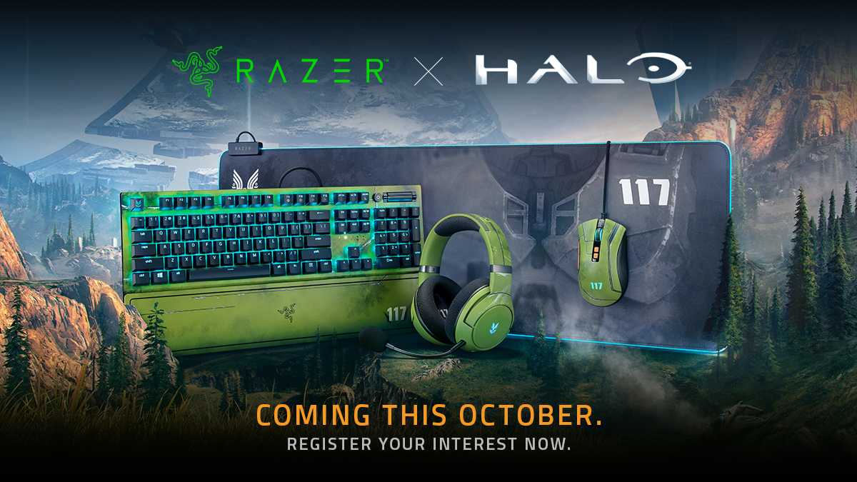 Razer launching Halo Infinite gear with exclusive cosmetics