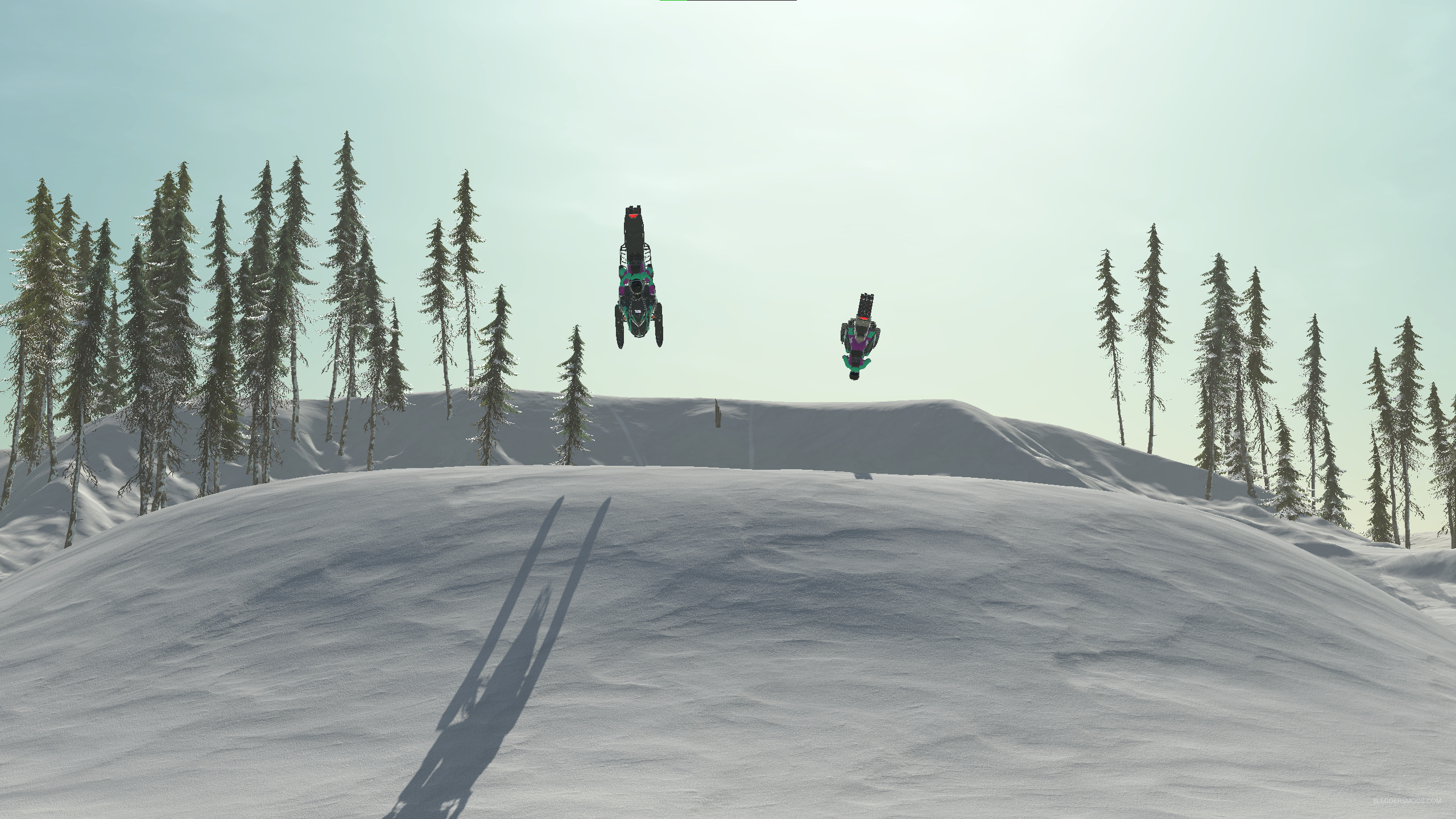 Sledders offers snowmobile racing for PC and consoles starting today