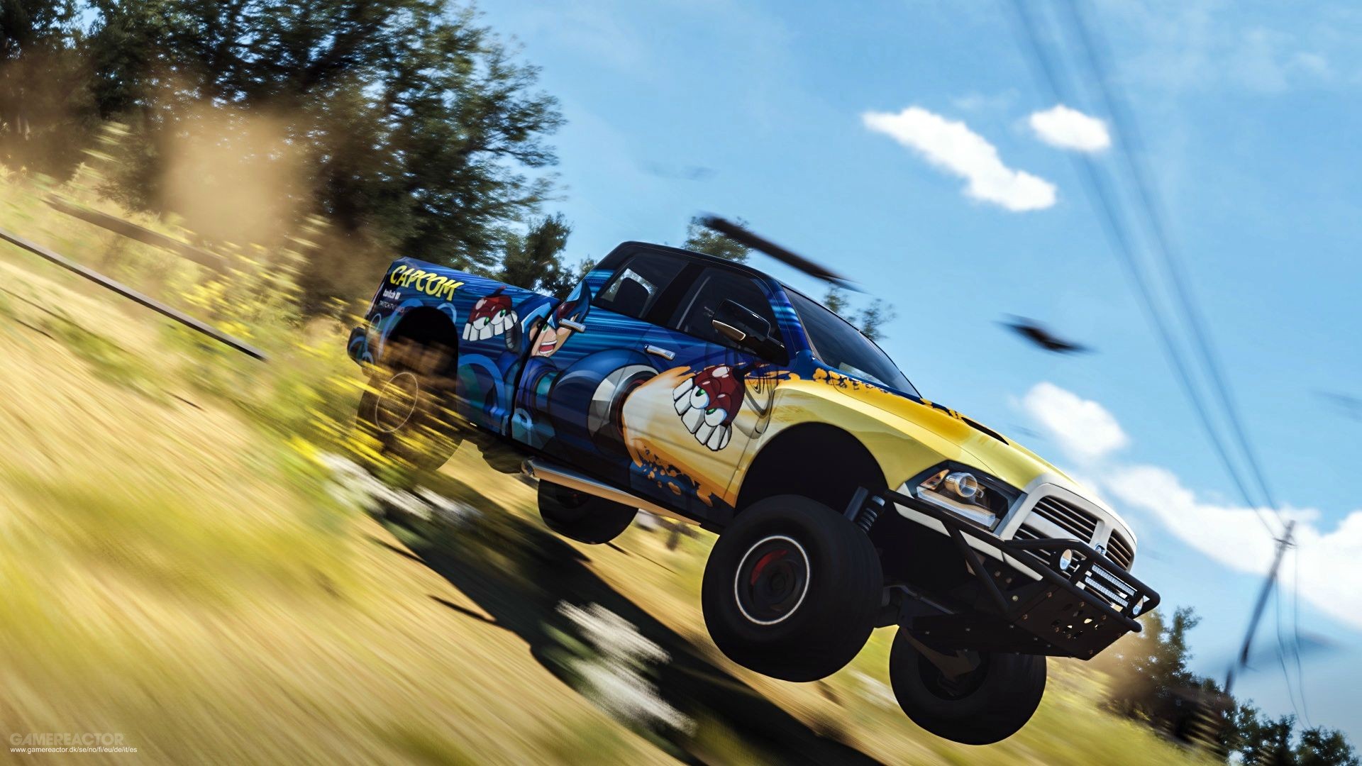 Impressive Mega Man livery in Forza Horizon 2