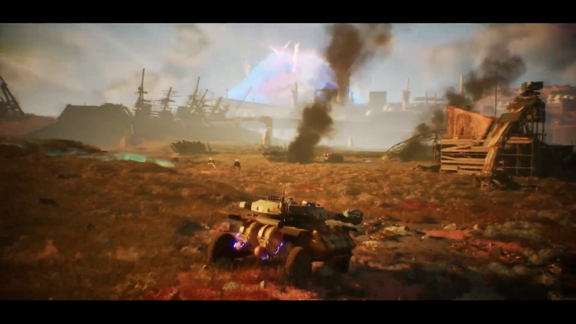 Fight for survival in the aftermath of the apocalypse by controlling a drone in TankHead