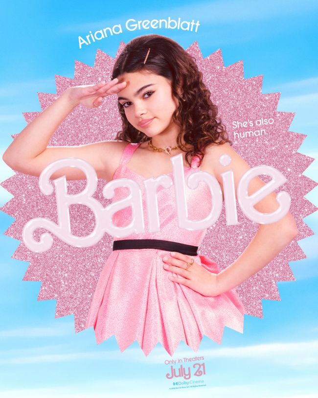 Barbie posters tease each character's role in the story