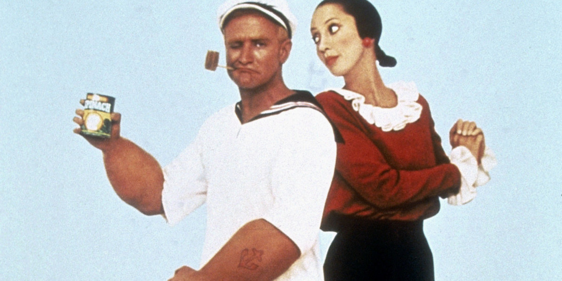 "Everyone was stoned" during Robin Williams' Popeye movie - - Gamereactor
