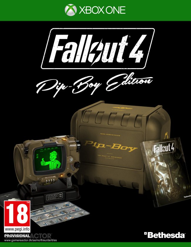 Here's Fallout 4 Pip-Boy Edition's official box art and pictures