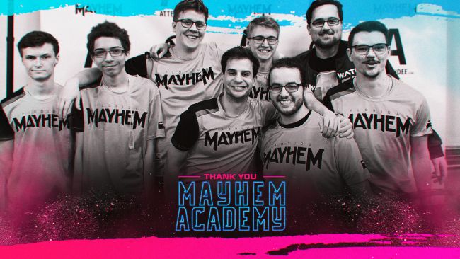 Mayhem Academy's team leaving Overwatch Contenders