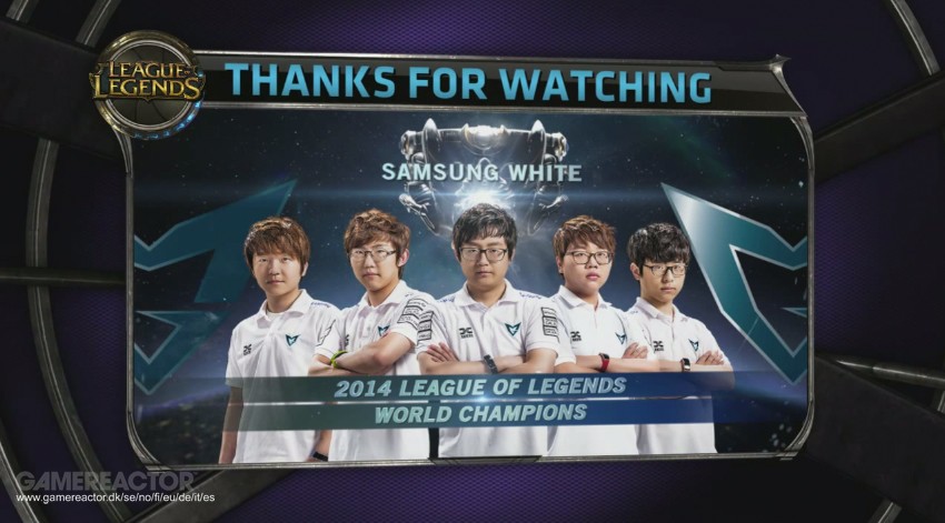 Samsung White won the League of Legends finals