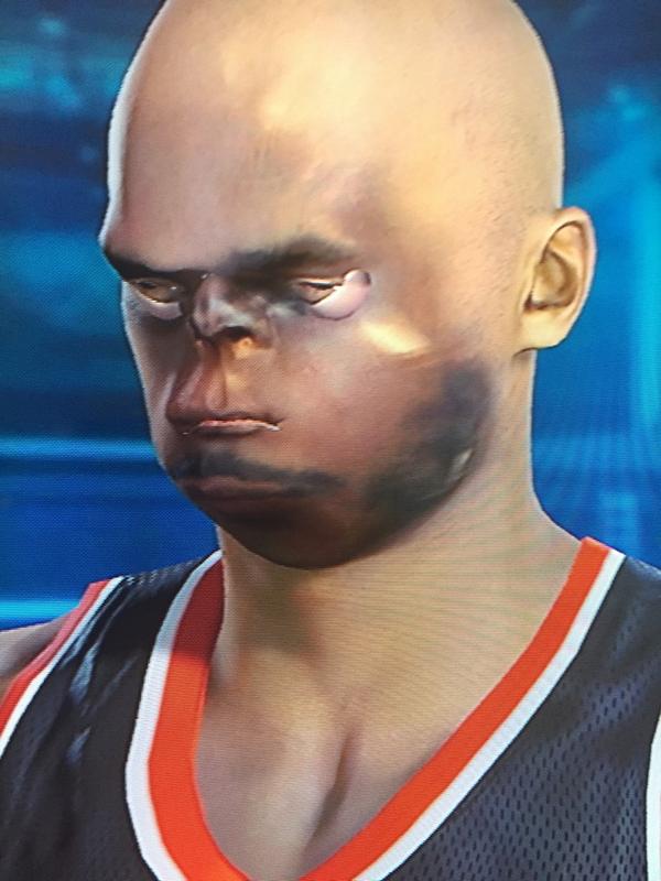 Scary results from face scanning in NBA 2K15
