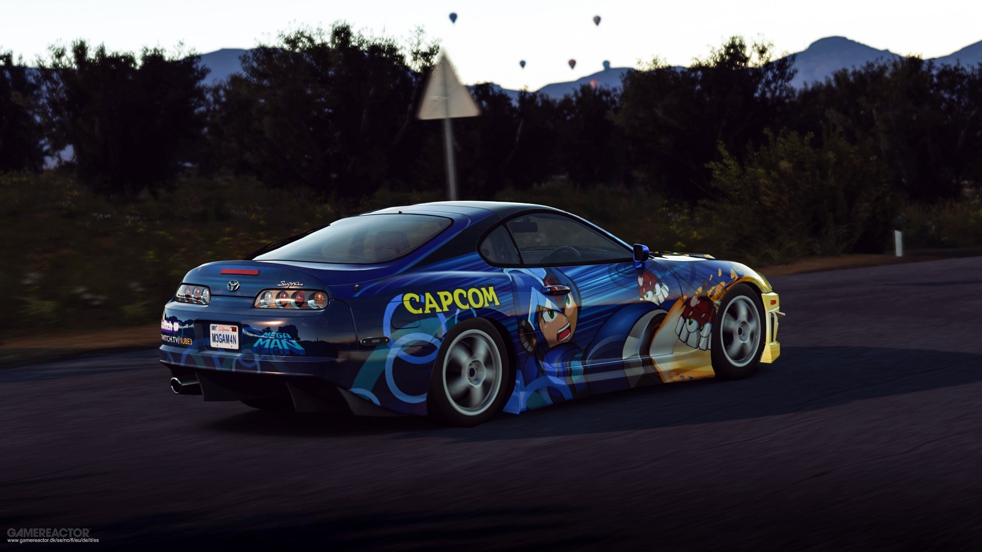 Impressive Mega Man livery in Forza Horizon 2
