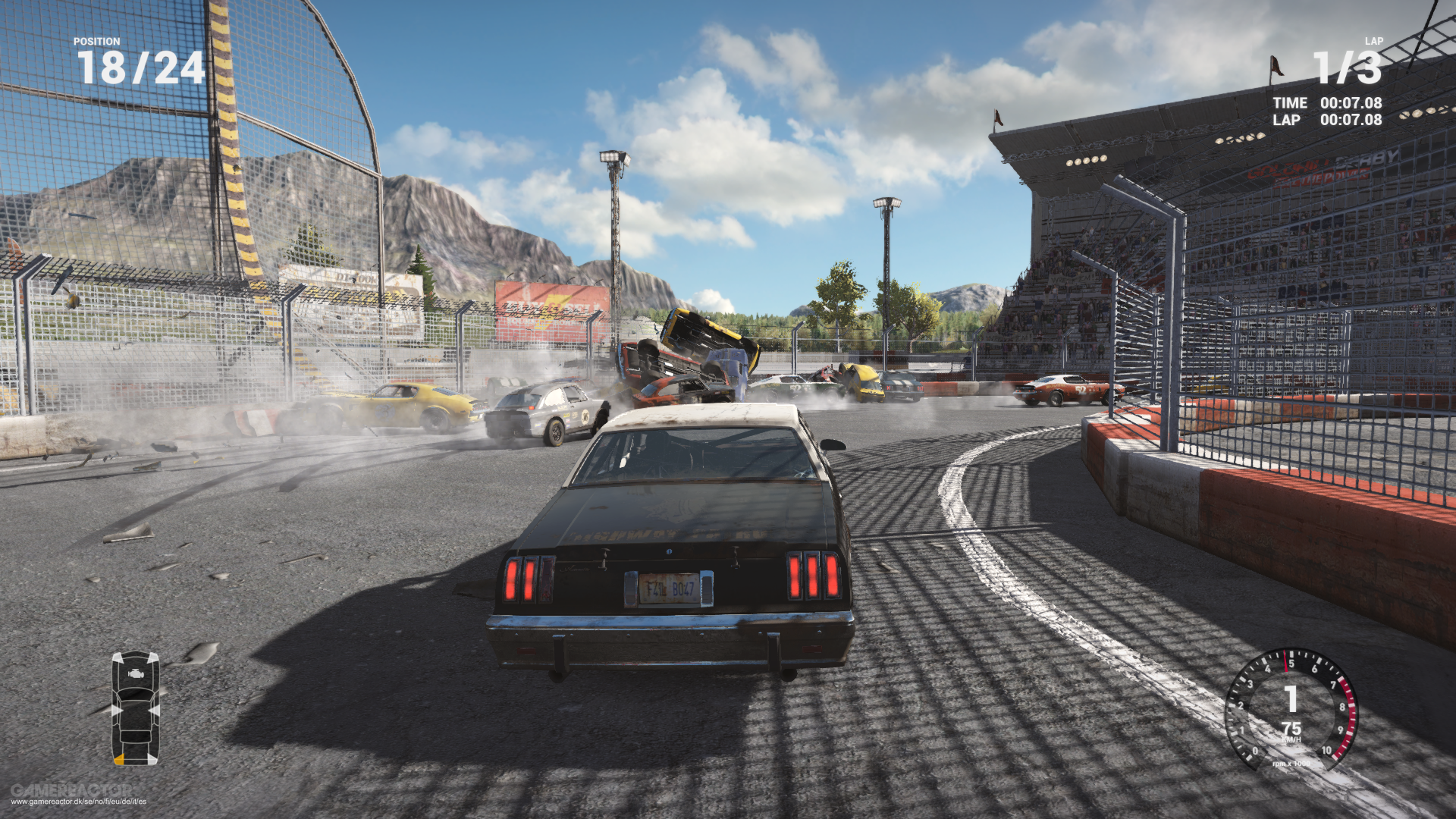 Next Car Game Early Access Hands On Preview Gamereactor Wreckfest