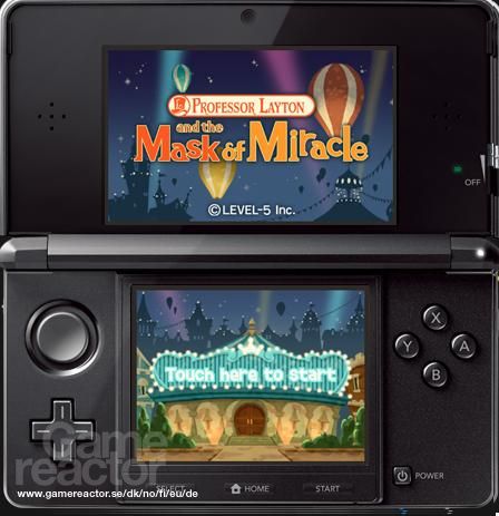 Professor Layton to 3DS - Professor Layton and the Miracle Mask ...