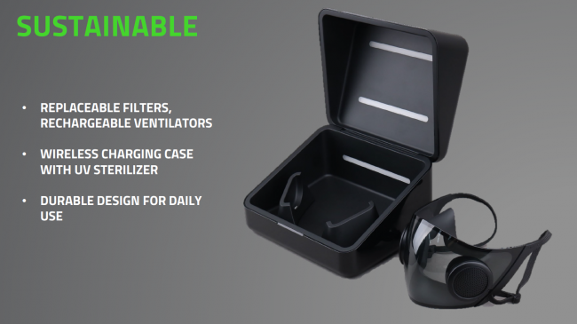 Razer unveils a new level of face mask - with RGB - - Gamereactor