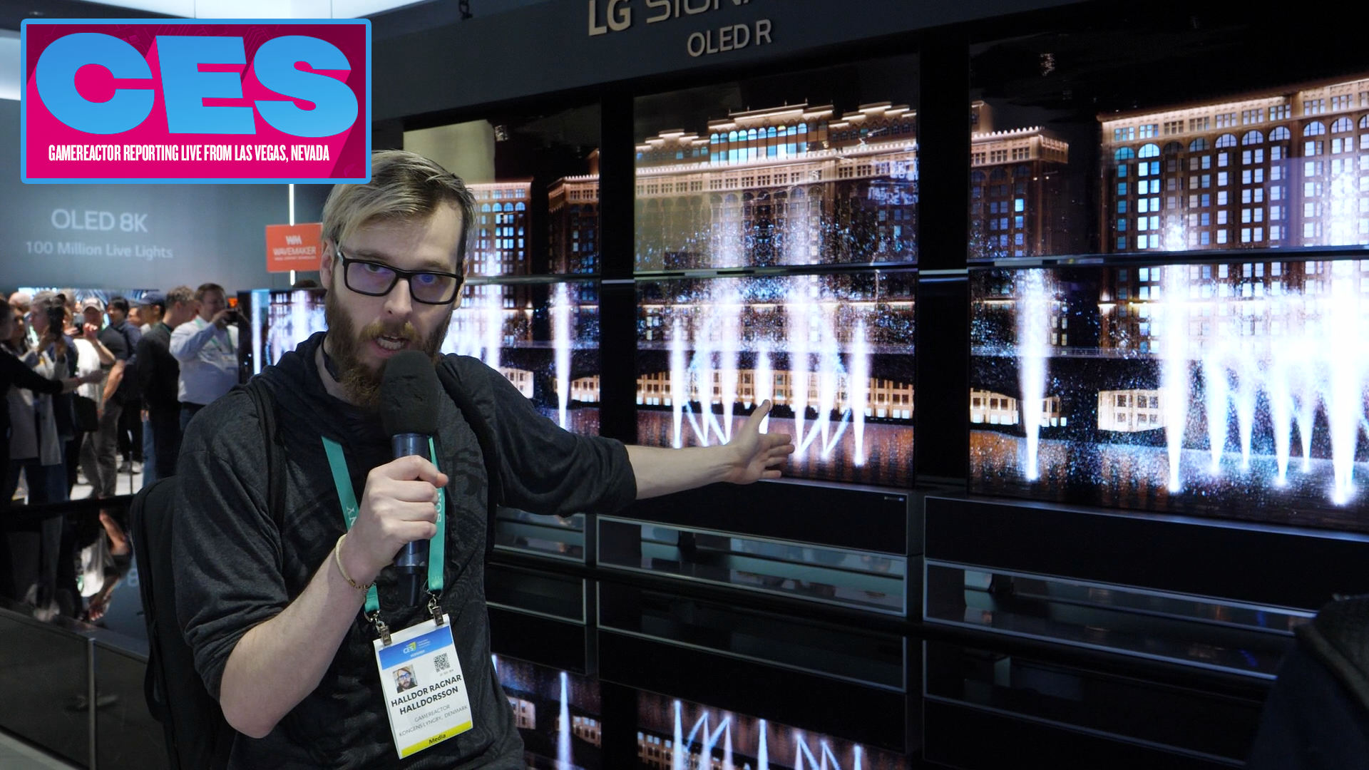 Join us on our tour of LG's range of TVs at CES 2020 - - Gamereactor