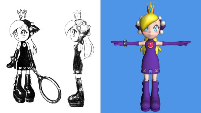 The creator of Waluigi shows off scrapped character "Walpeach ...