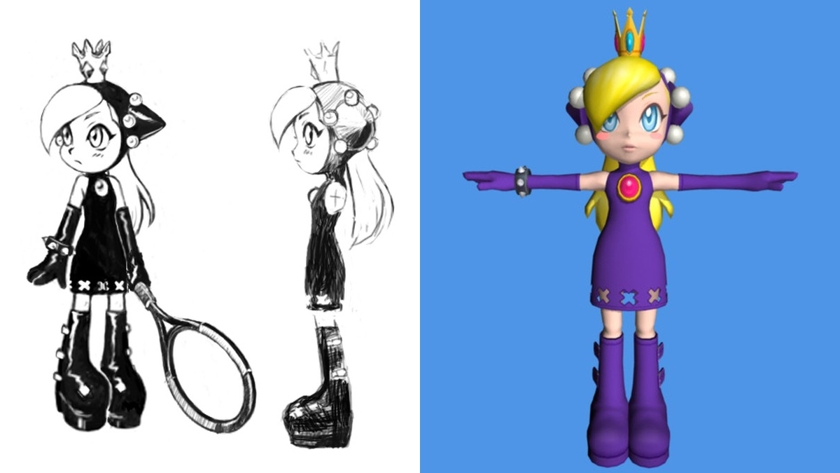 The creator of Waluigi shows off scrapped character "Walpeach ...