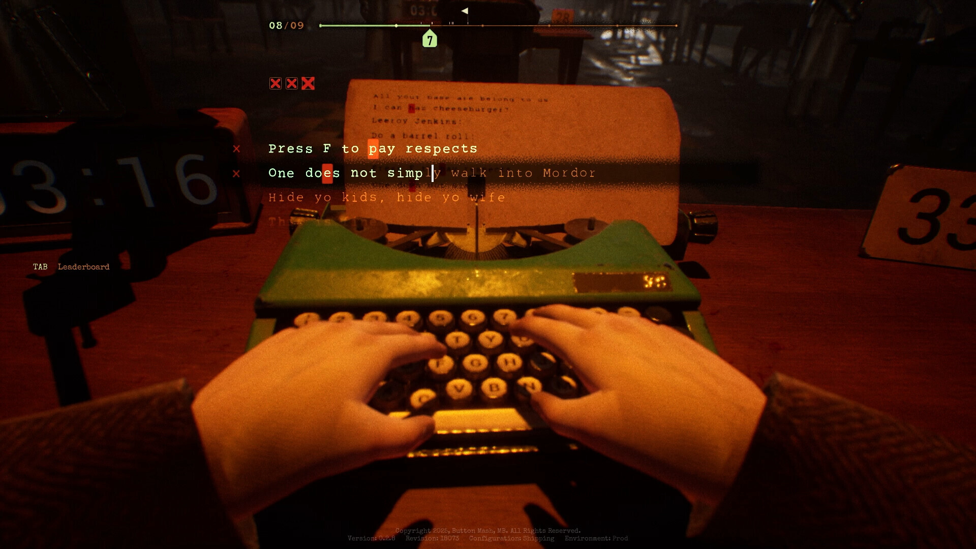 Type for your life in Button Mash's Final Sentence, out now on Steam