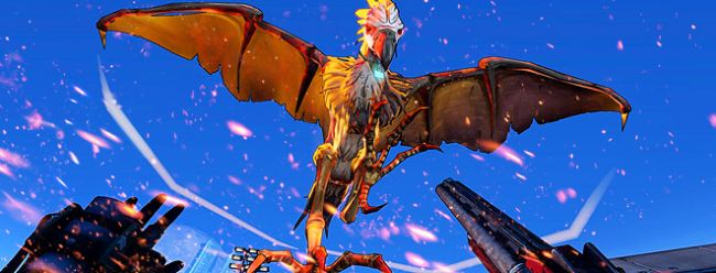 Claptrap introduces the flora and fauna of Borderlands 3