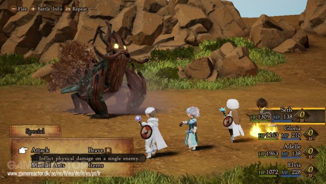Bravely Default Gameplay
