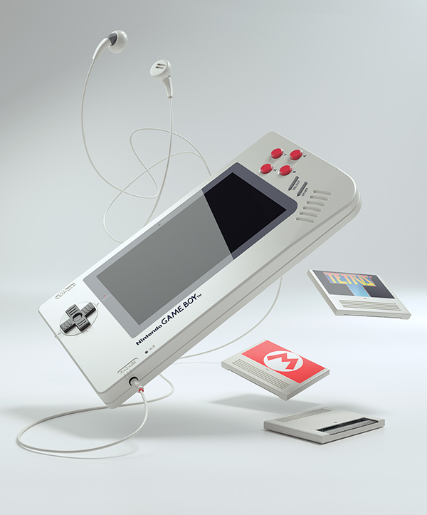 Graphic designer modernises the Game Boy - - Gamereactor
