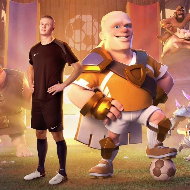 Manchester City's Erling Haaland is coming to Clash of Clans
