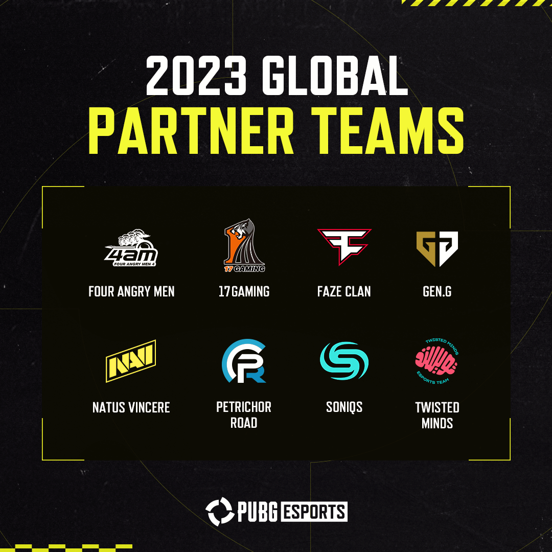 The PUBG Esports Global Partner Teams have been announced - PUBG: Battlegrounds - Gamereactor
