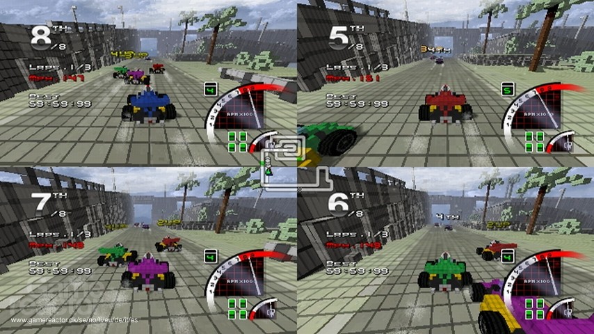 3D Pixel Racing - Gamereactor UK
