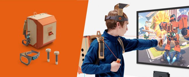 Nintendo Labo: Robot Kit - Gamereactor UK