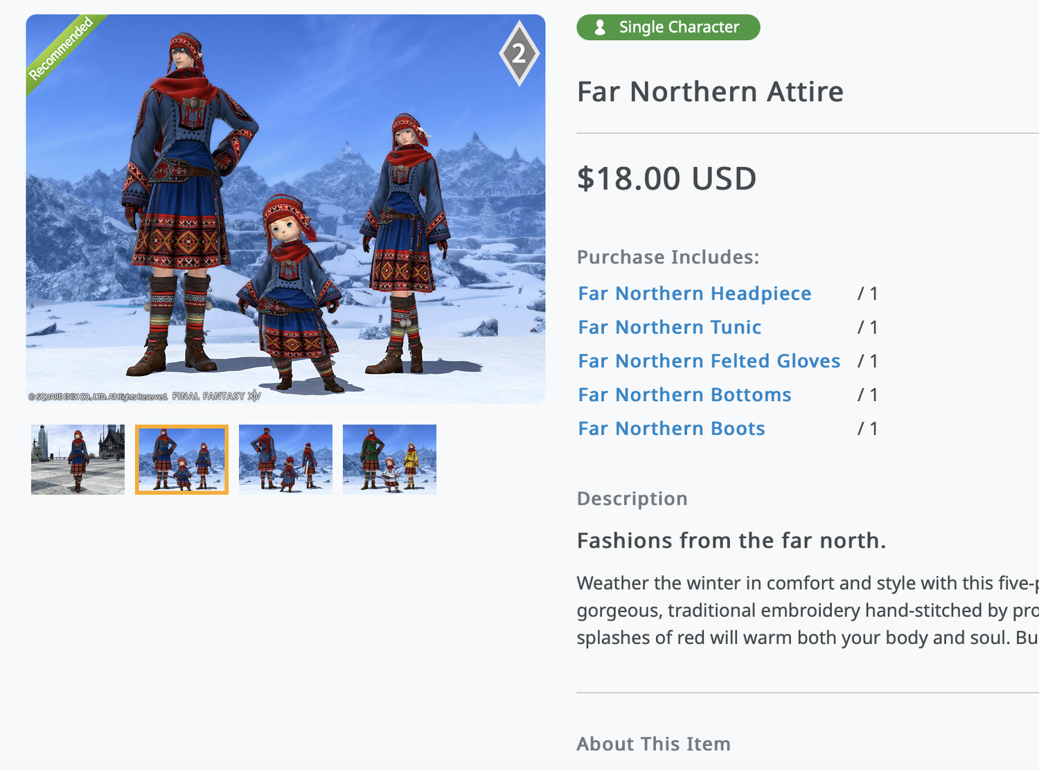 Sami Council wants Square Enix to remove Sami clothing from Final ...