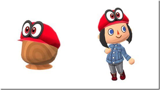 Cappy heads to Animal Crossing: Pocket Camp