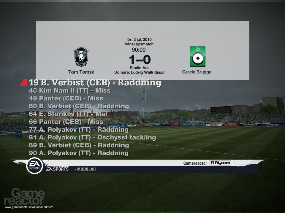 FIFA 11 Review - Gamereactor