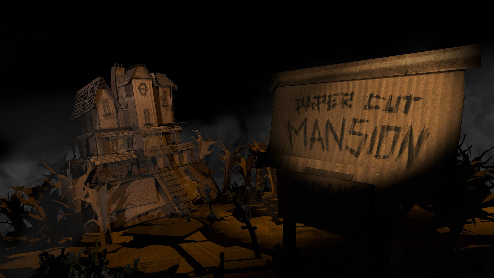 Paper Cut Mansion is a quirky new horror game
