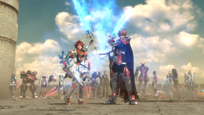 Phantasy Star Online 2 features both English and Japanese