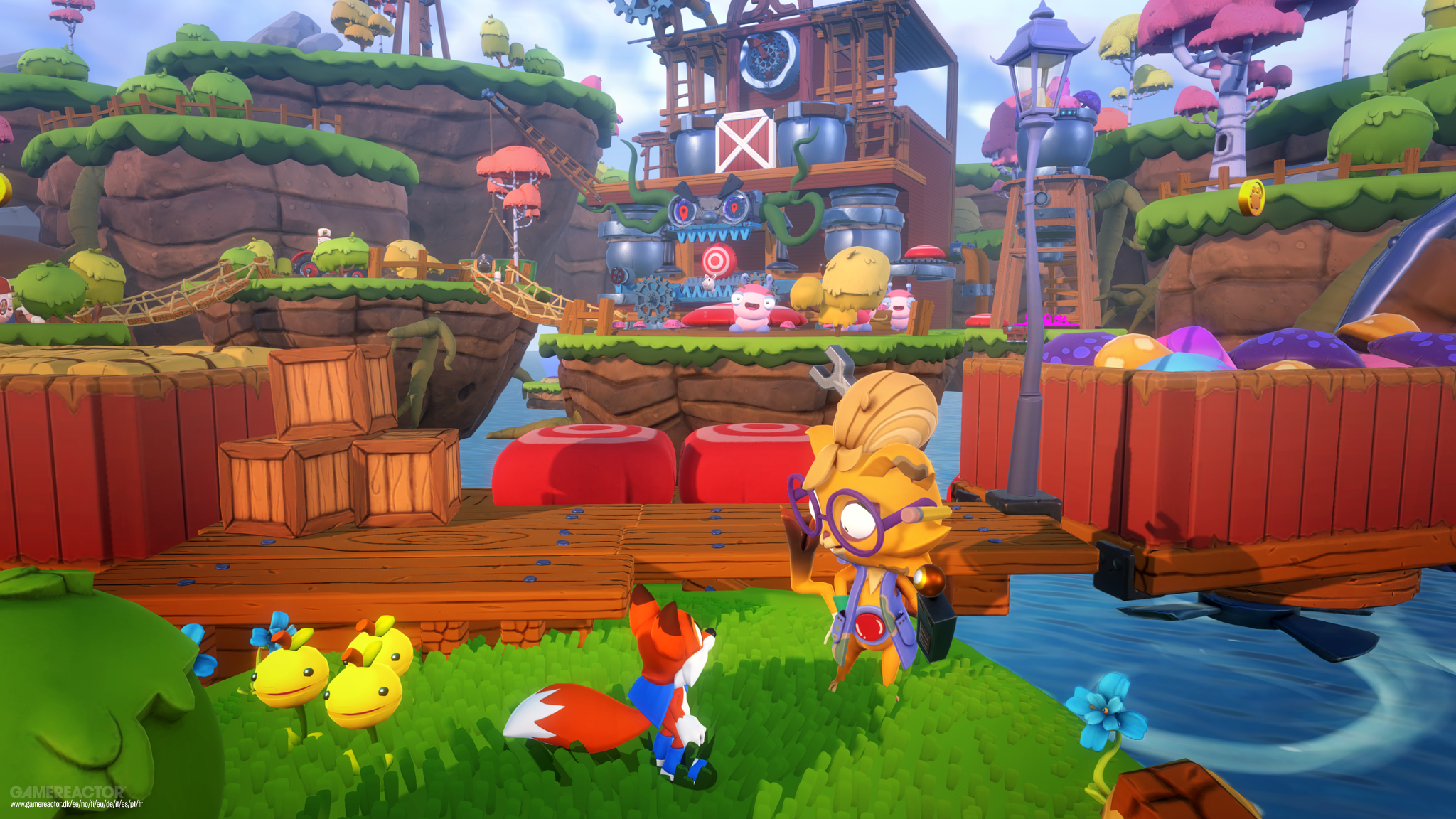 Here are eight fresh screenshots from Super Lucky's Tale