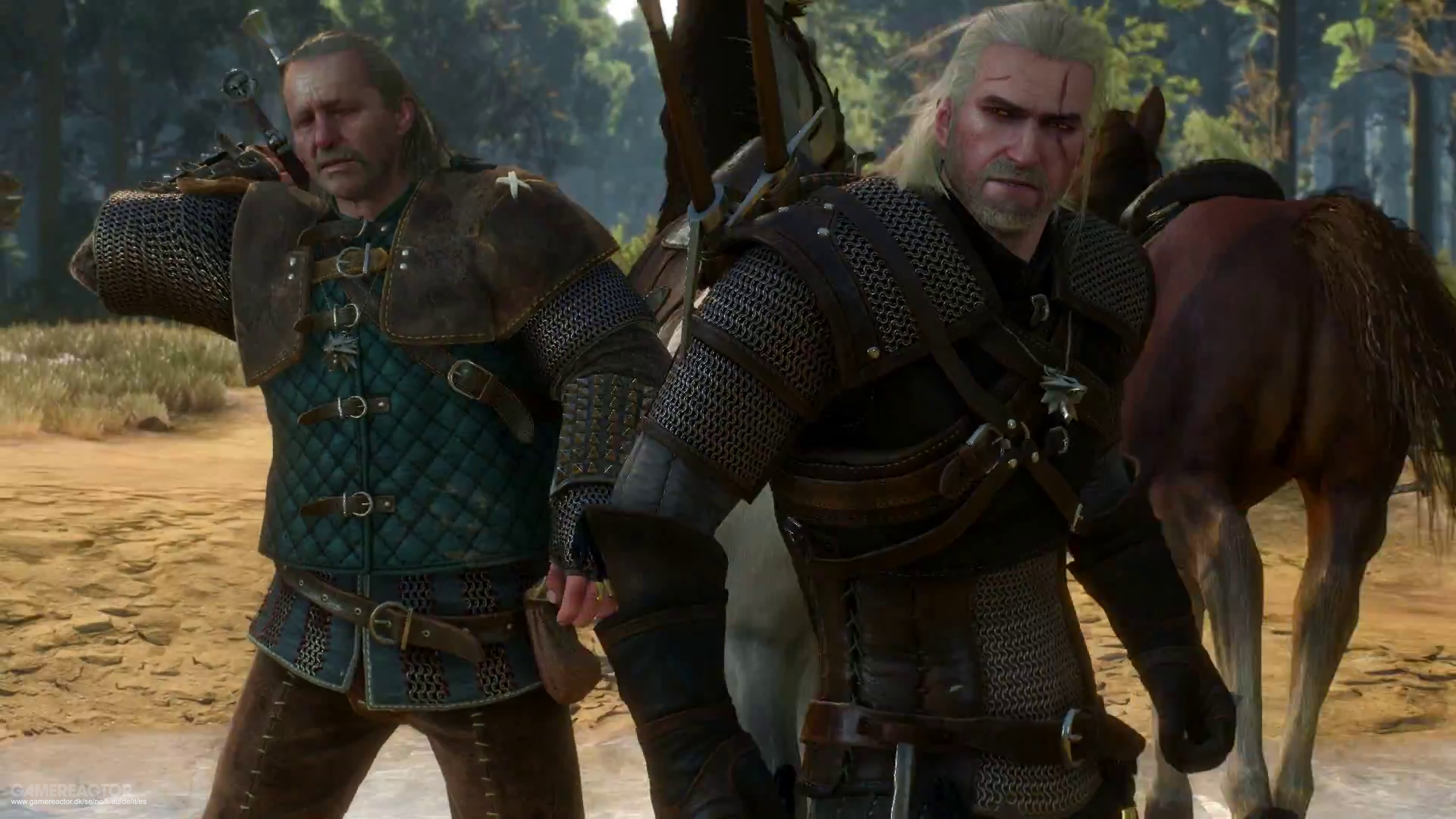 Gameplay clips from The Witcher 3: Wild Hunt
