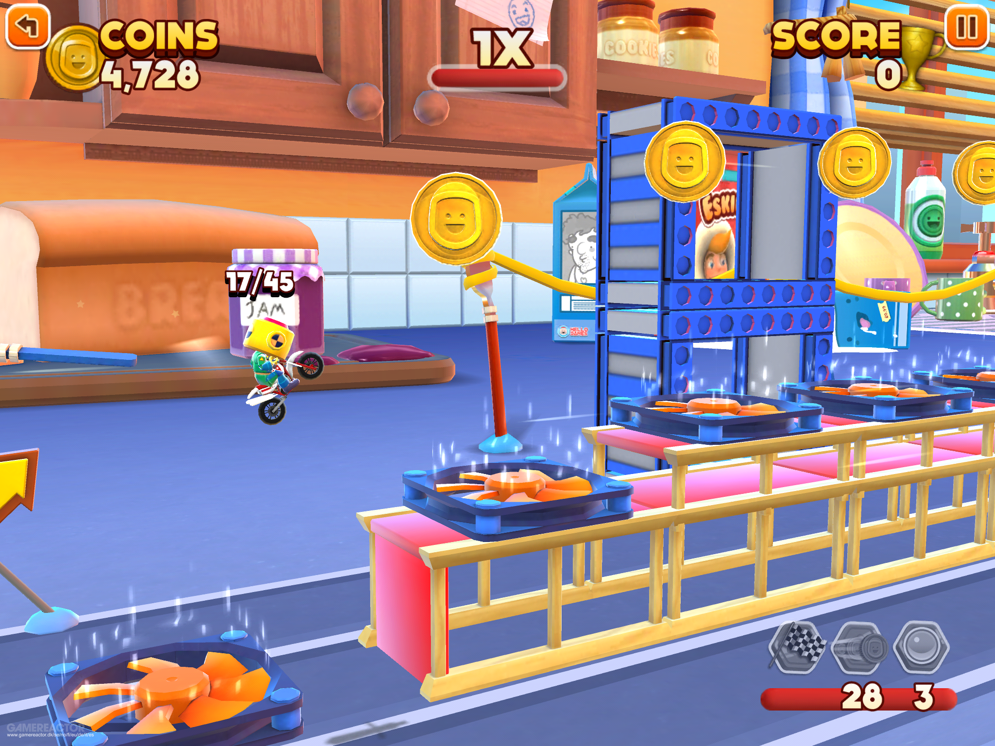Joe Danger Infinity Review - Gamereactor
