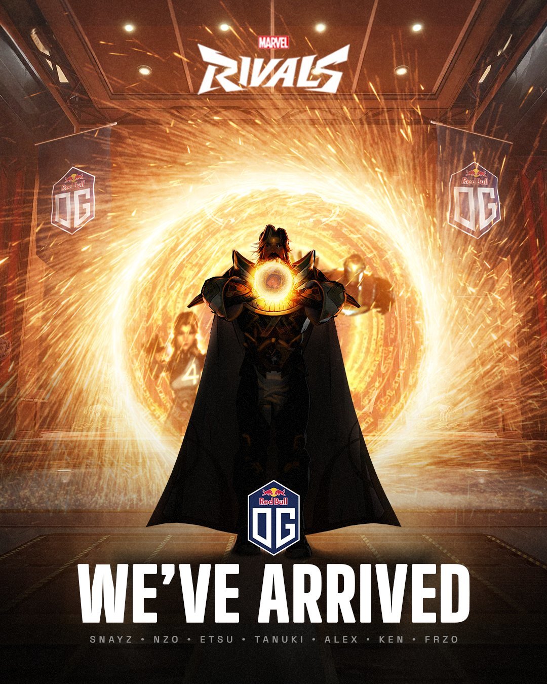 OG Esports makes grand entrance to Marvel Rivals esports