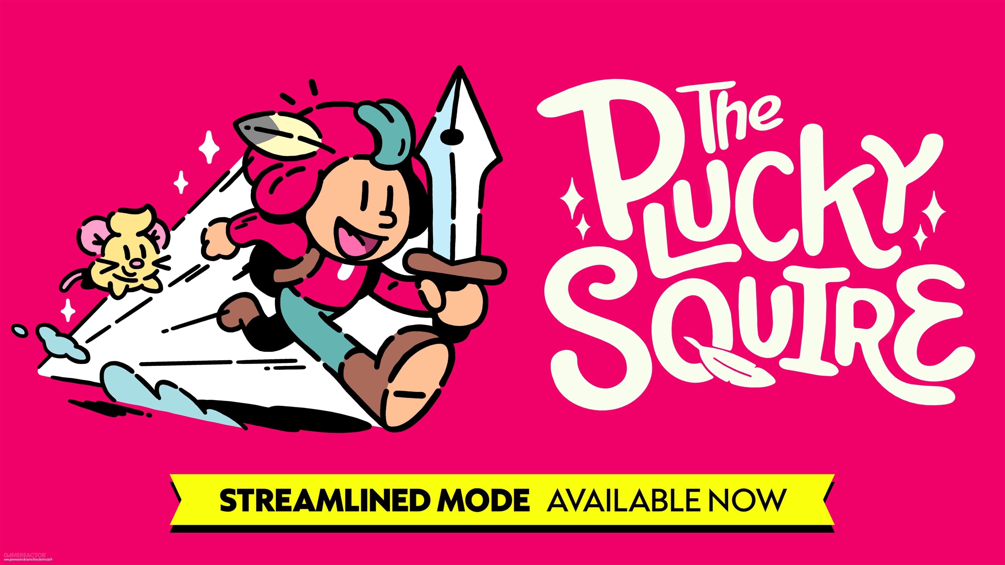 The Plucky Squire now has a Streamlined Game Mode