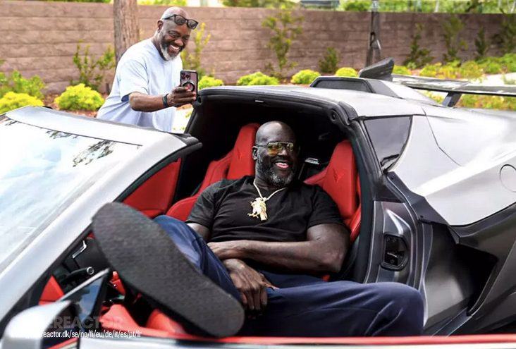 Shaq has now received his custom stretch-Corvette - - Gamereactor
